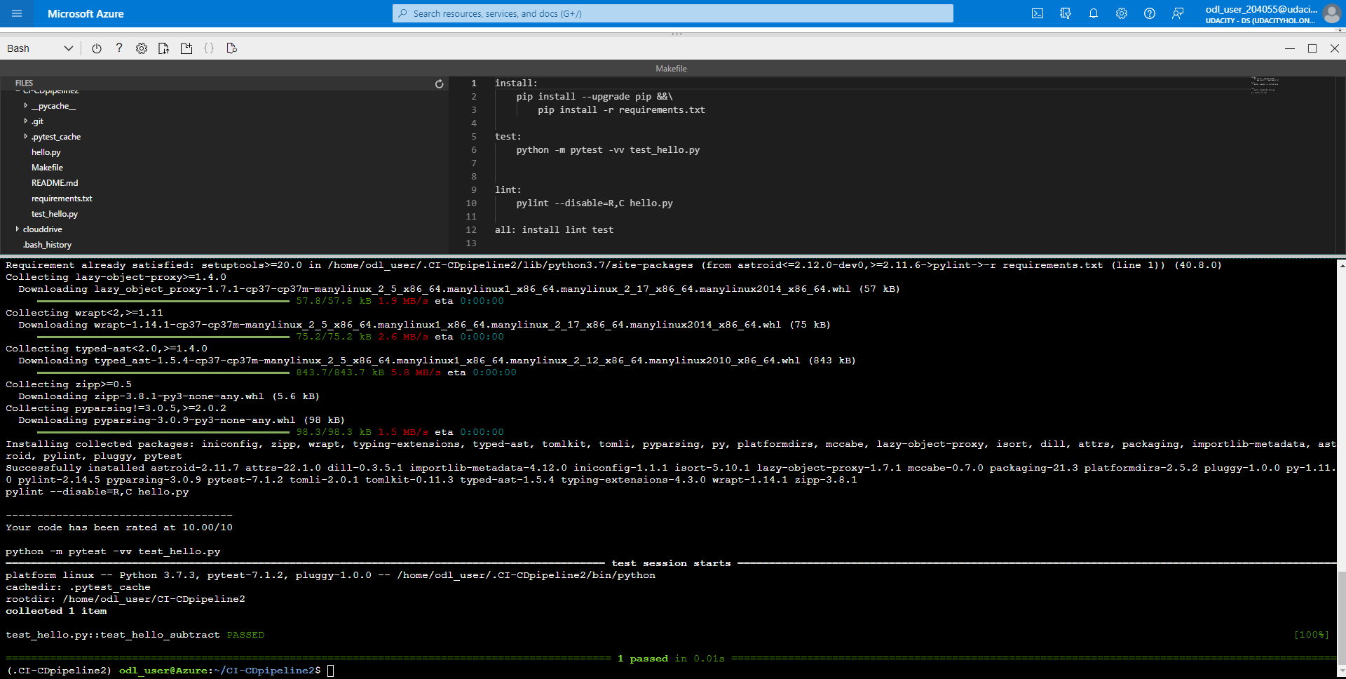 GitHub - alka077/CI-CDpipeline2: Final project