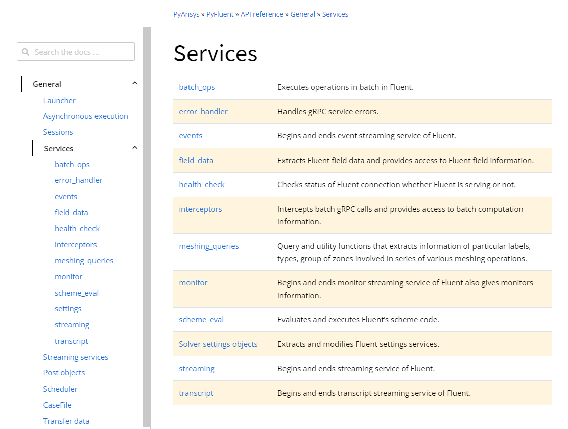 Summary Text For Grpc Services Is Too Technical · Issue 1586 · Ansys Pyfluent · Github