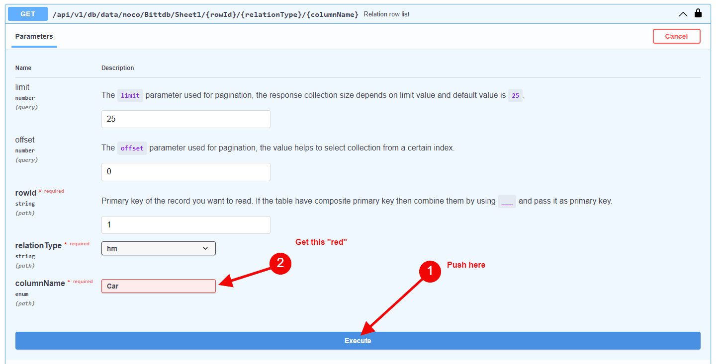 Problem With Api For Relation Rows · Issue 2208 · Nocodbnocodb · Github
