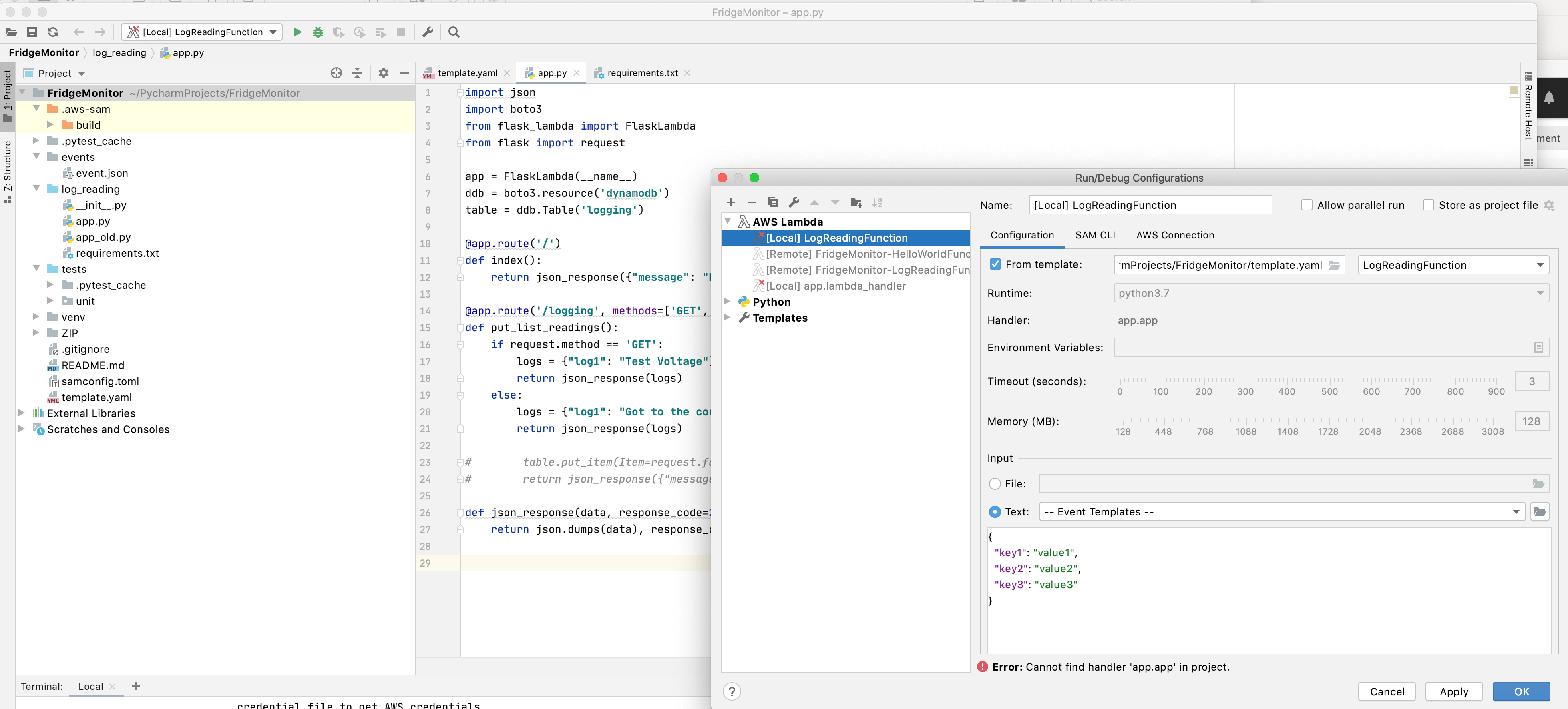 Add API Gateway local Lambda support · Issue #1846 · aws/aws-toolkit-jetbrains · GitHub