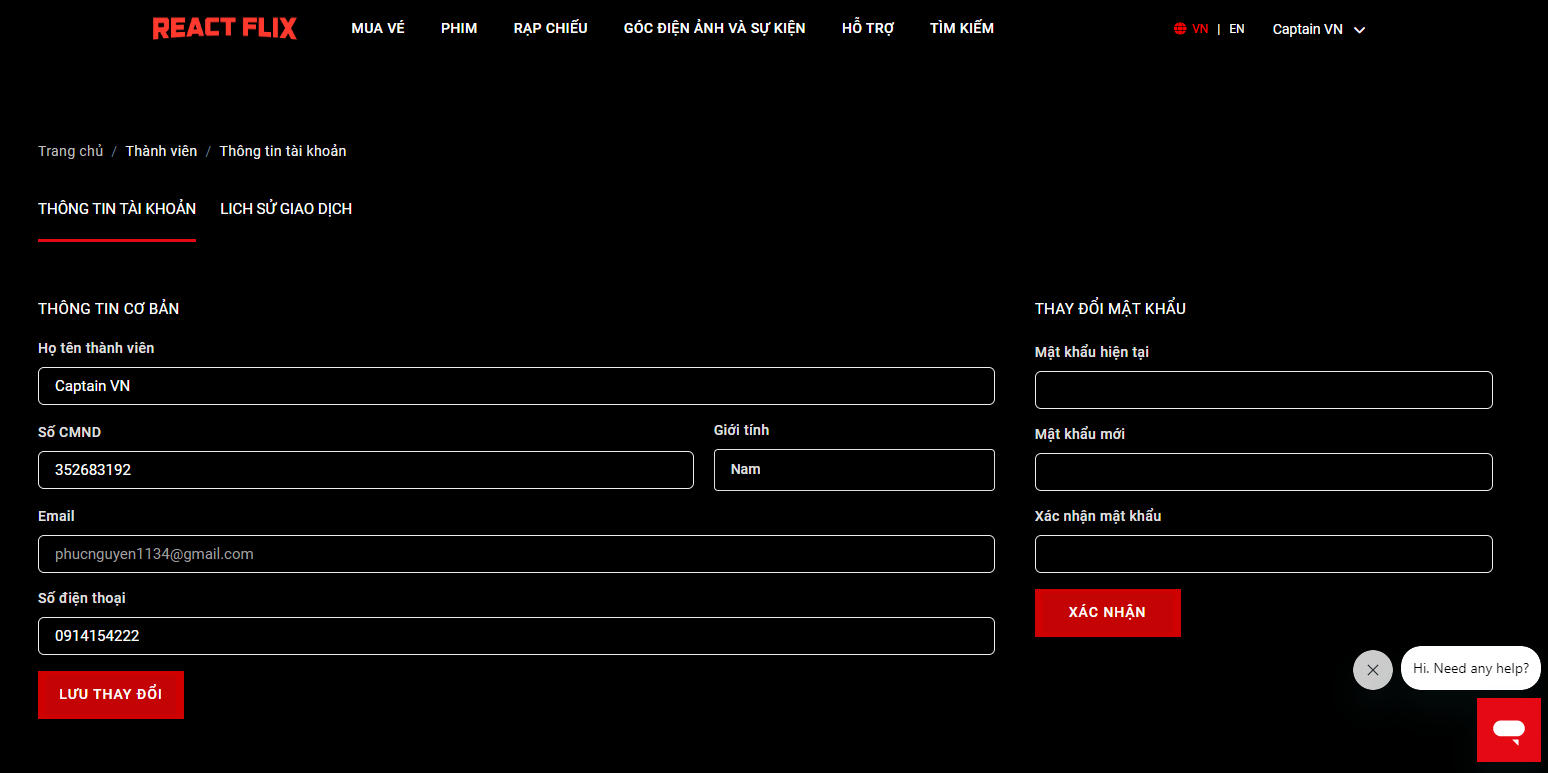 GitHub - vm-phung1134/MERN-Booking-Movie-2023: MERN Stack - Website movie theater ticket system ...