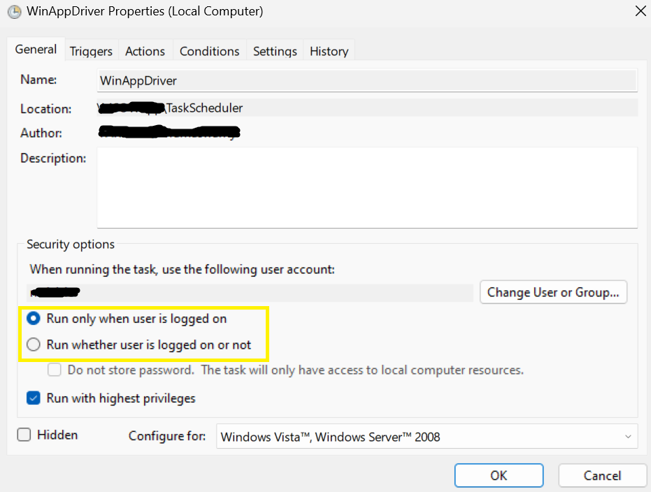 Winappdriver Is Not Running Using Task Scheduler · Issue 1726 · Microsoftwinappdriver · Github
