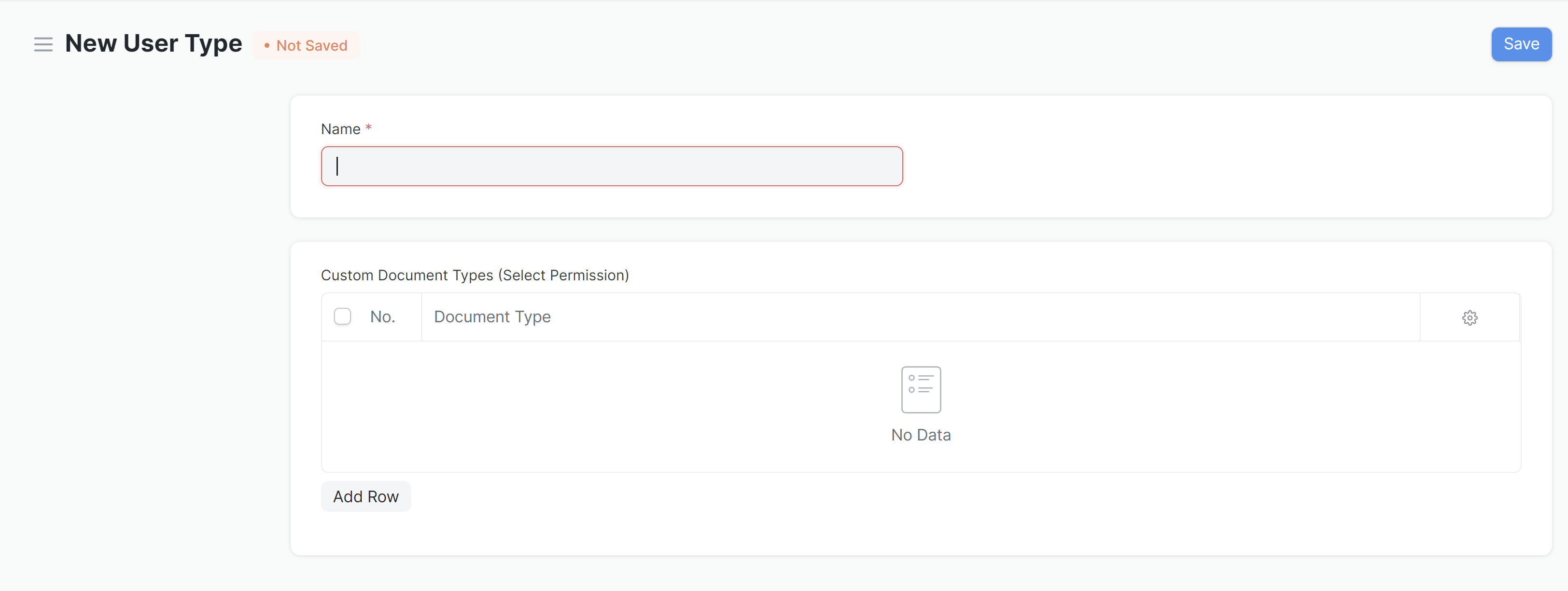Cant Create A New User Type · Issue 14440 · Frappefrappe · Github 