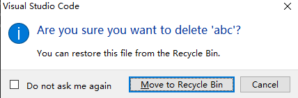 How to show delete confirmation window in custom treeview (VSCode Extension) · Issue #140543 ...