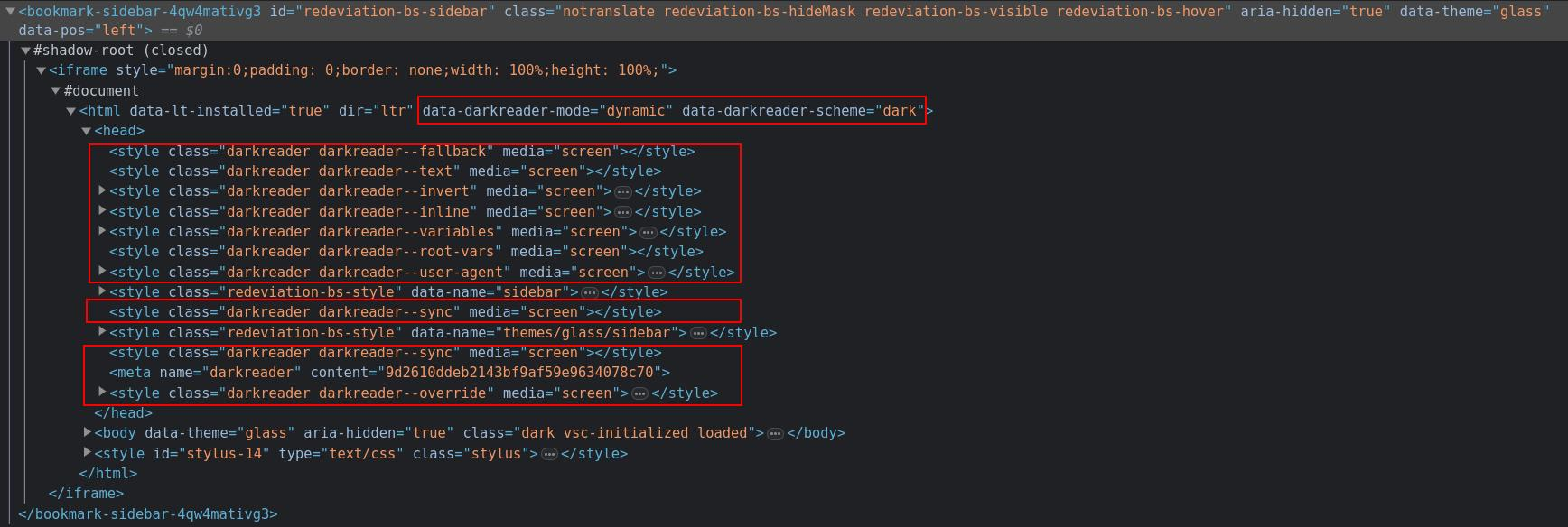 [Bug] Dark Reader modifying extension popover · Issue #6849 · darkreader/darkreader · GitHub