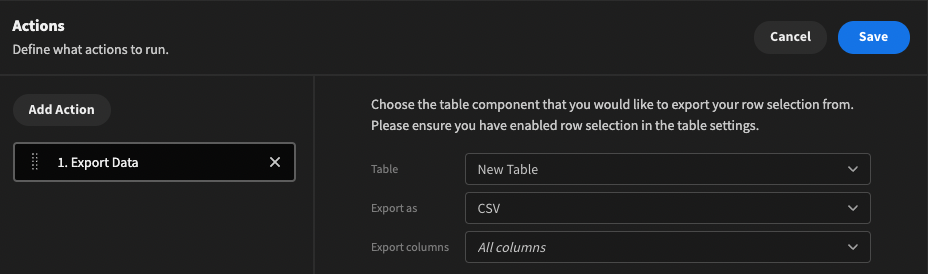 Budi 6437 Export To Csv From Postgresql Table Fails · Issue 9553 · Budibasebudibase · Github