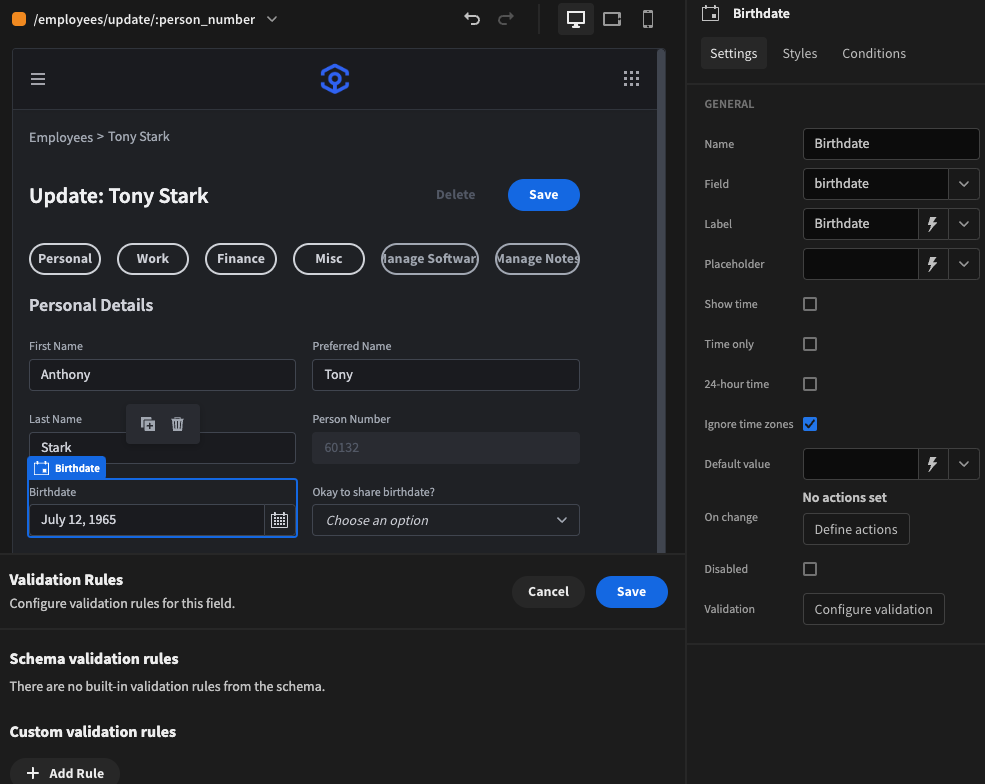 Budi 6888 Unable To Save Form If Date Field Is Empty · Issue 10341 · Budibasebudibase · Github