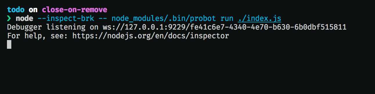 Add a debug option · Issue #797 · probot/probot · GitHub