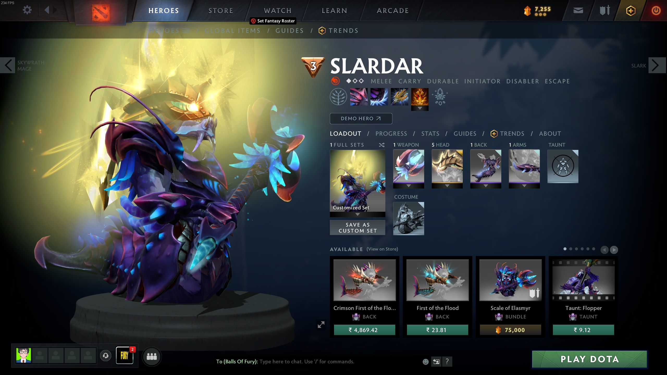 Fin of the first spear slardar head immortal bug · Issue #889 ...