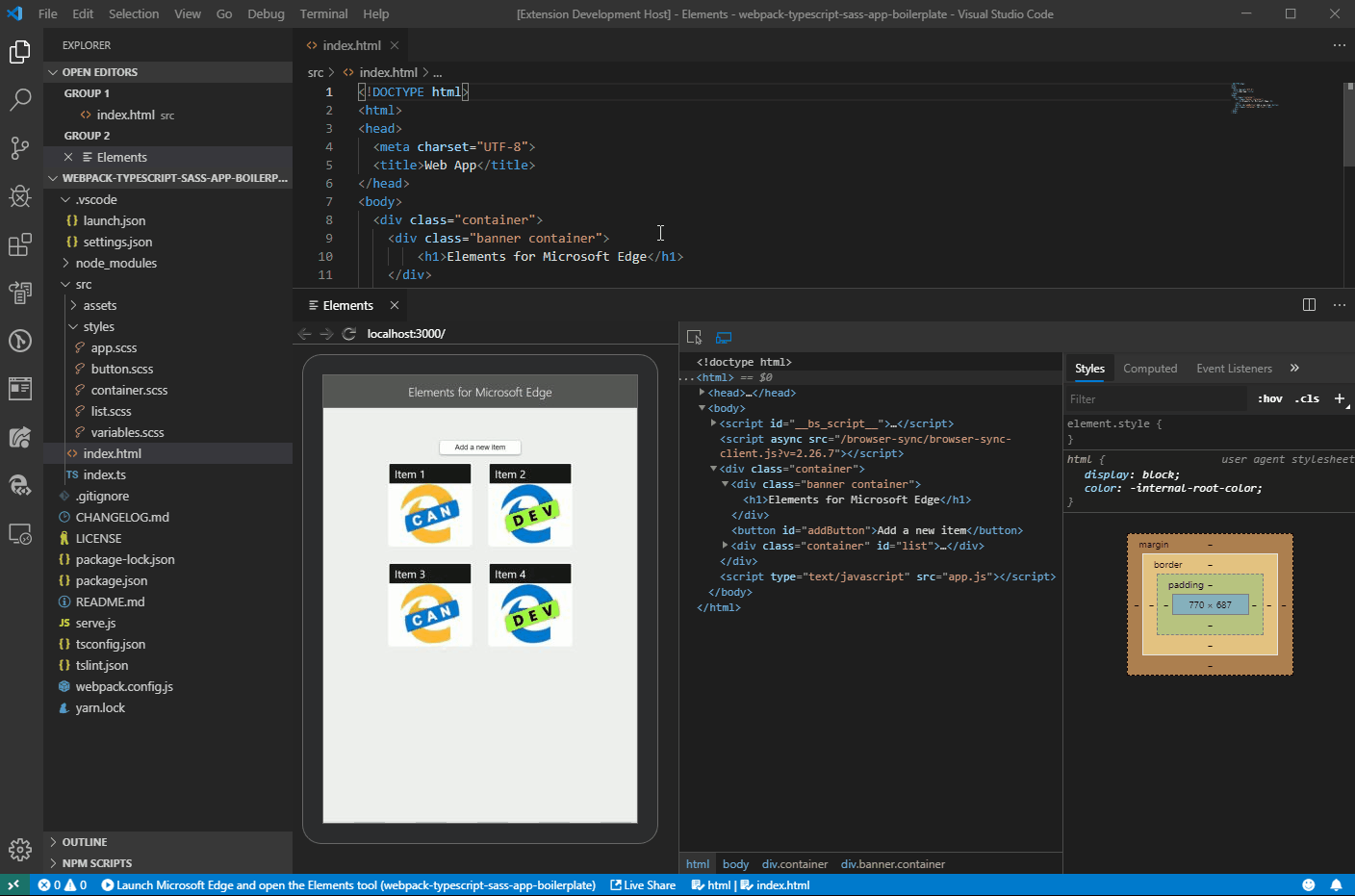 Modify in the devtools did not save in the original source files ...