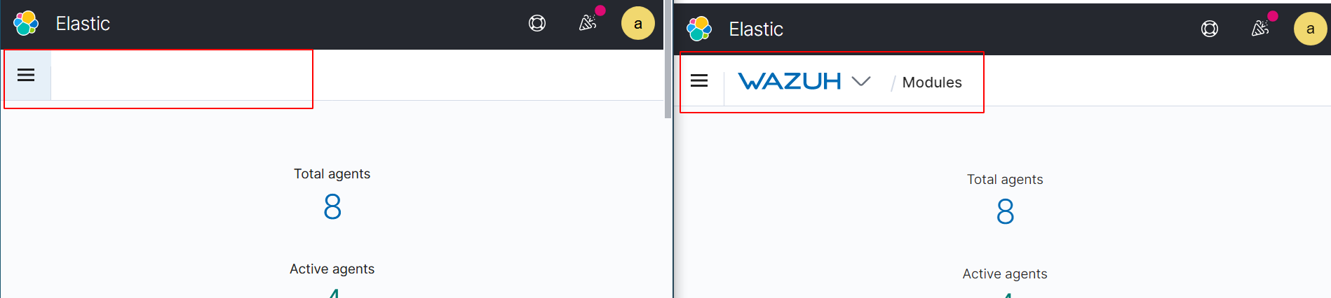 Wazuh app menu and logo randomly disappear · Issue #2884 · wazuh/wazuh ...