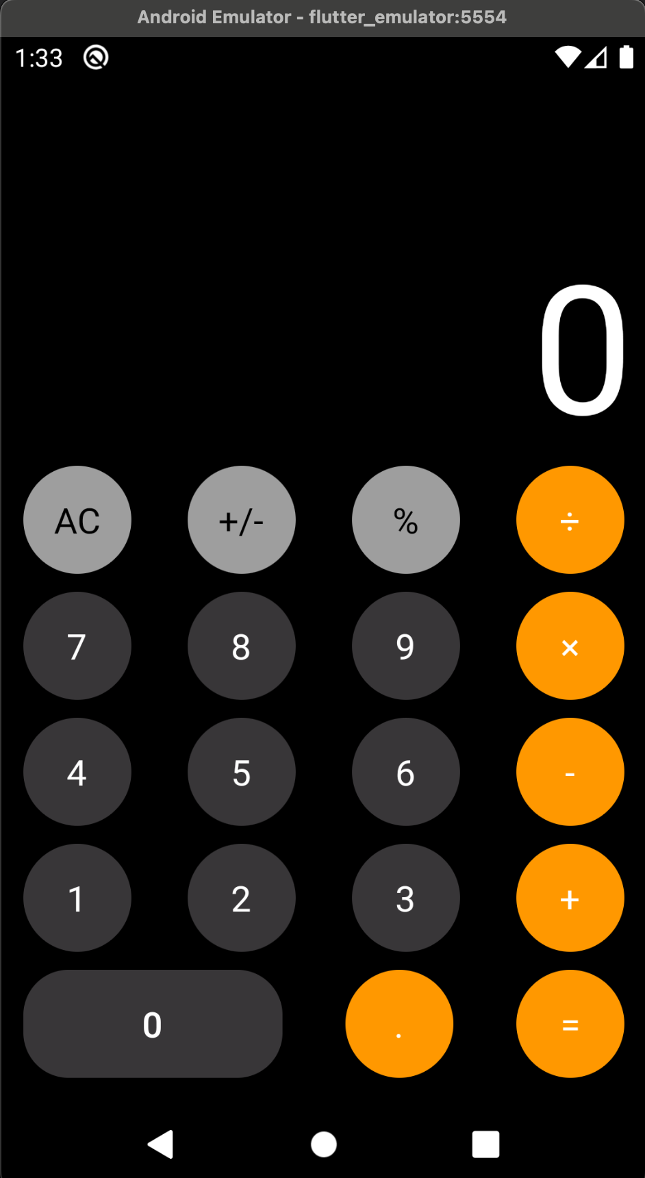 GitHub - ahmadizzuddinbinabubakar/flutter-calculator: A calculator app using Flutter