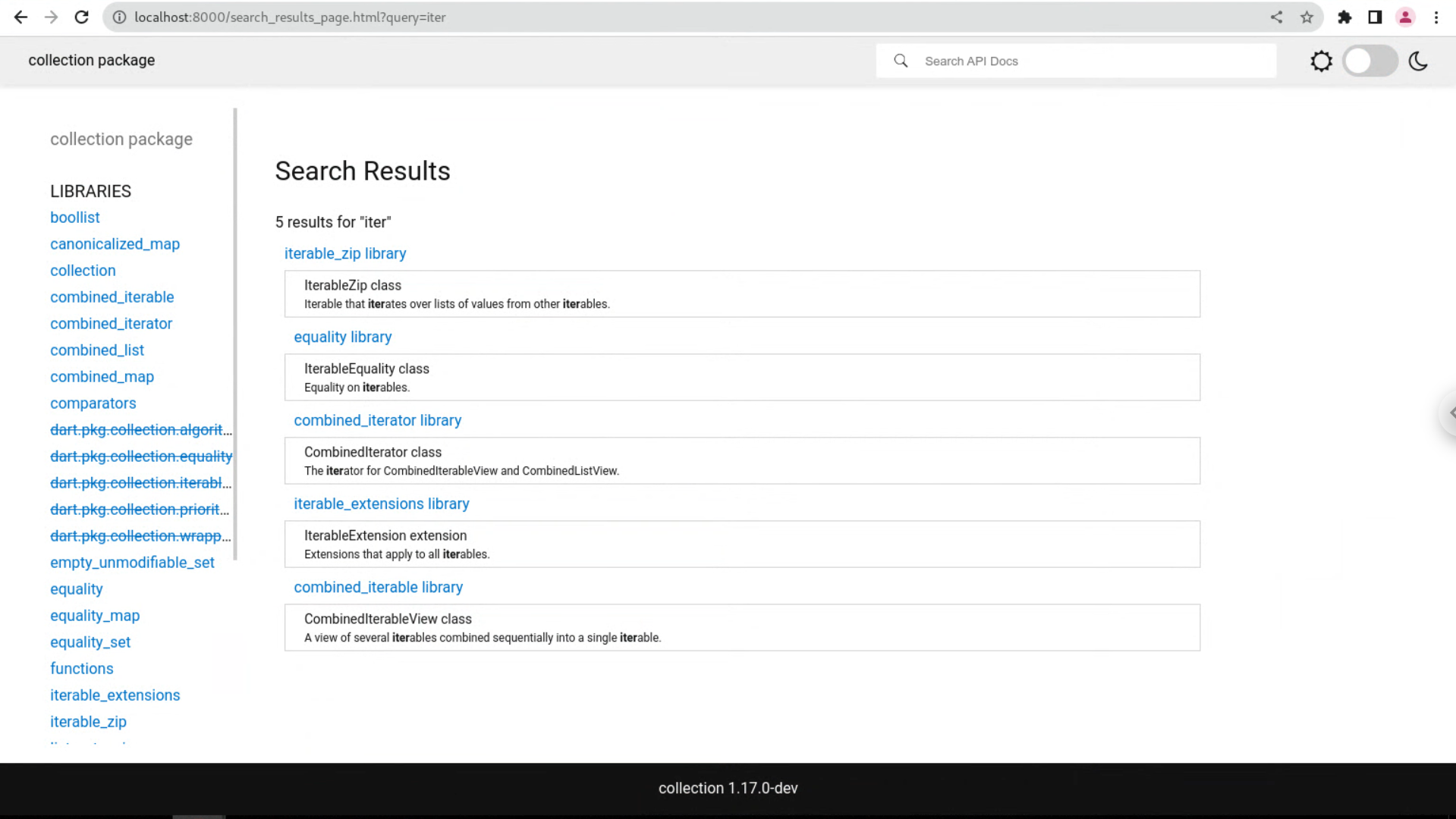 Dark mode for the Flutter docs · Issue #1885 · dart-lang/dartdoc · GitHub