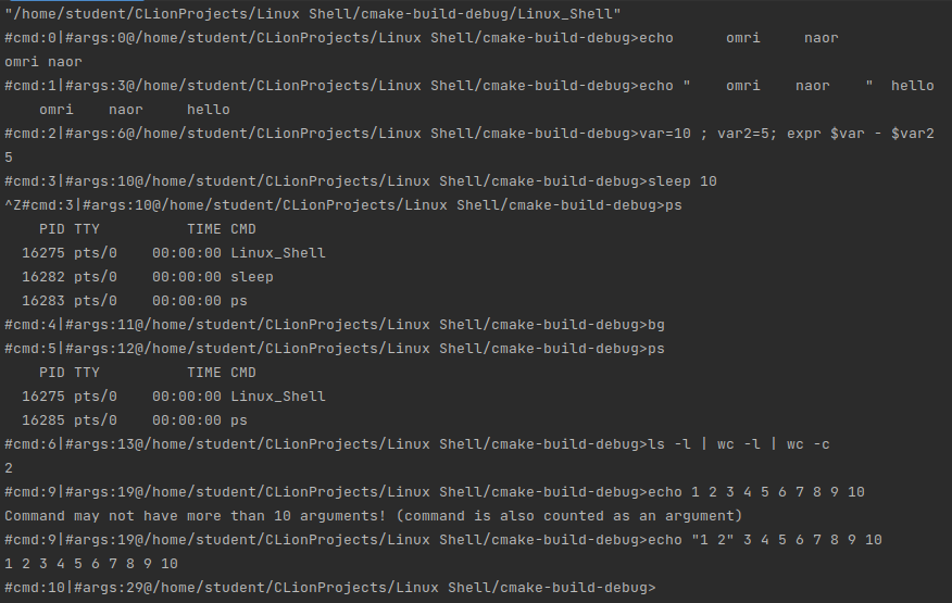 GitHub - OmriNaor/Linux-Shell: Mini Linux Shell