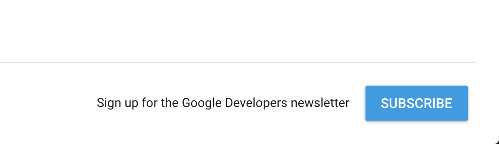 Fix subscribe button color. · Issue #788 · GoogleChrome/web.dev · GitHub