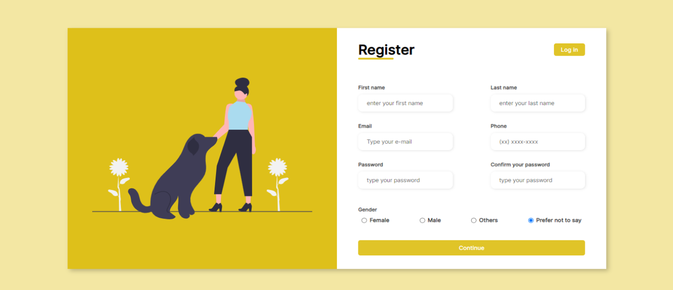 GitHub - carolinefeijo/Project-Formul: A simple and responsive form, using HTML and CSS