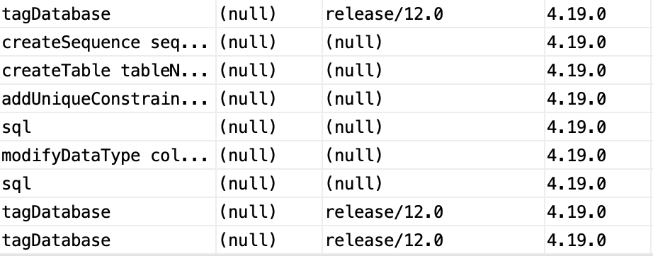 tagDatabase tag allows for duplicate tag values · Issue #3763 · liquibase/liquibase · GitHub