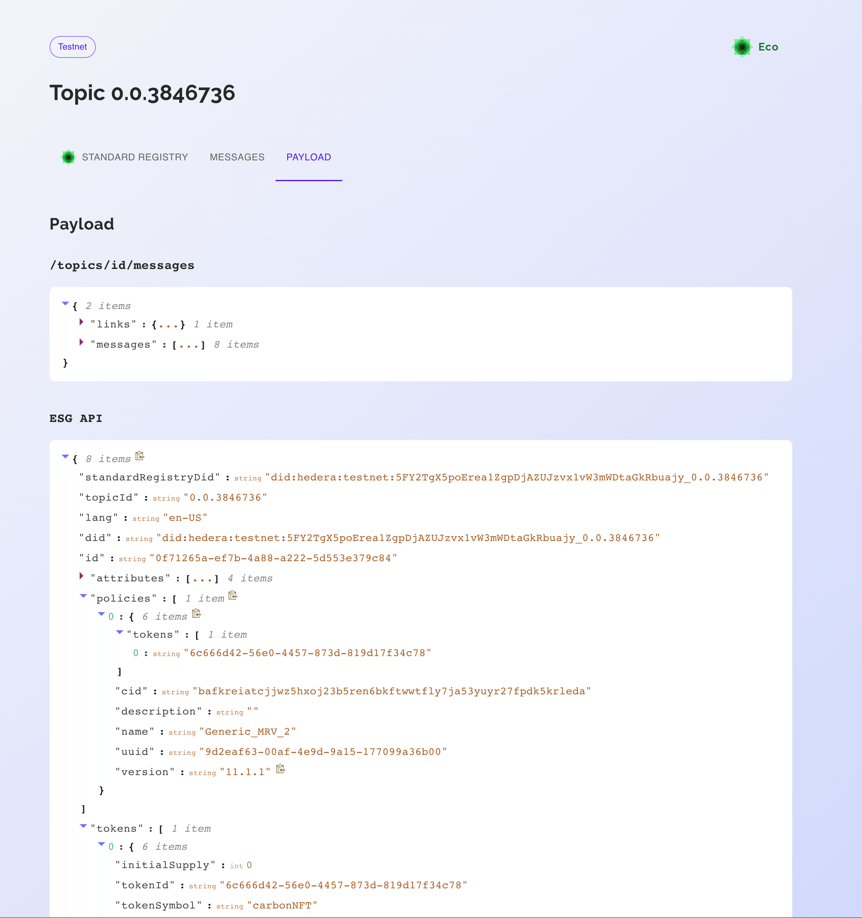 TokenIds are in UUID format · Issue #1913 · hashgraph/guardian · GitHub