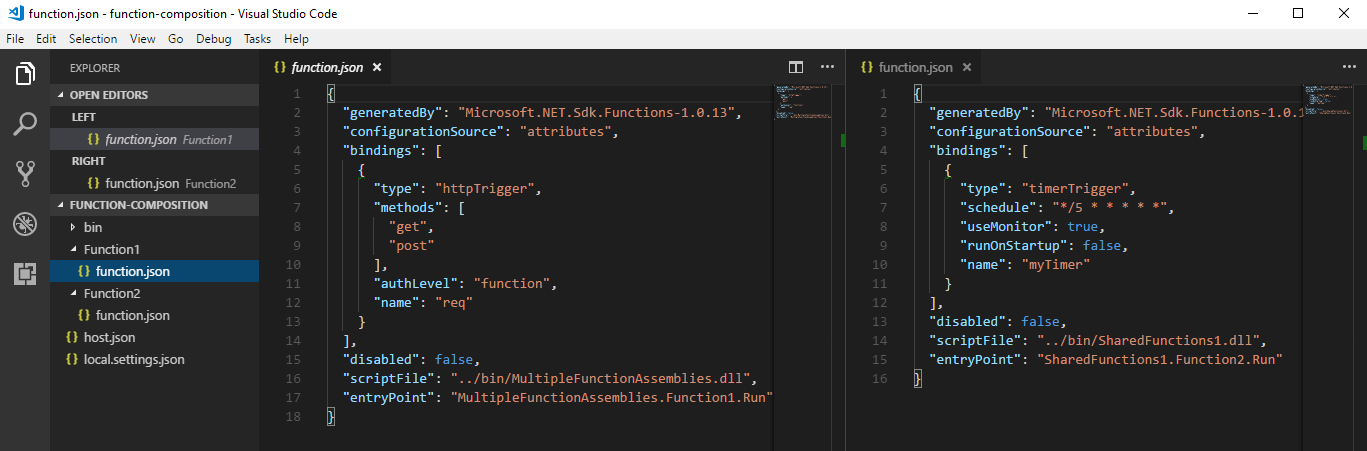 Satellite/Referenced Assembly Functions - Generating 0 job functions ...
