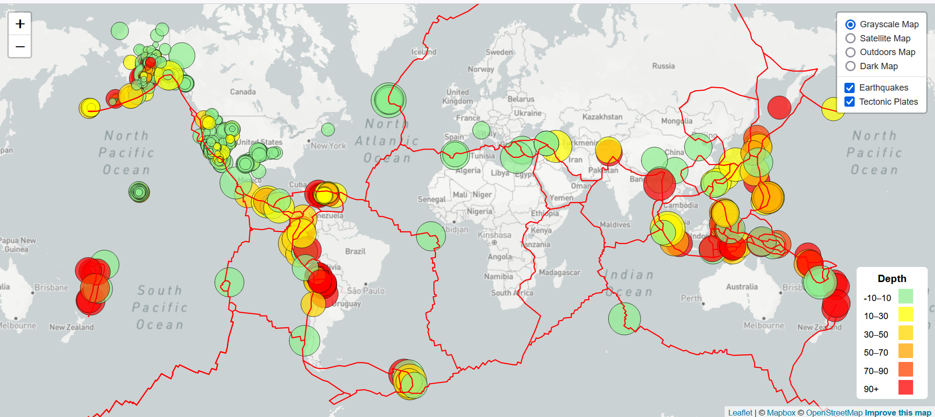 GitHub - SLQuevedo/leaflet-challenge