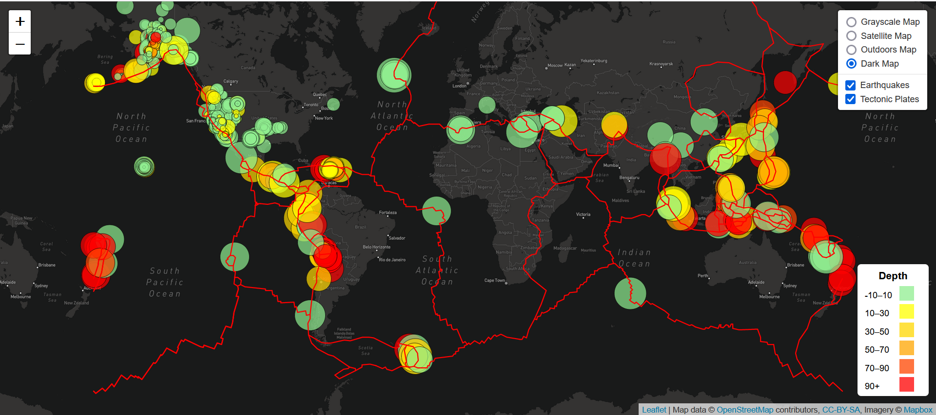 GitHub - SLQuevedo/leaflet-challenge