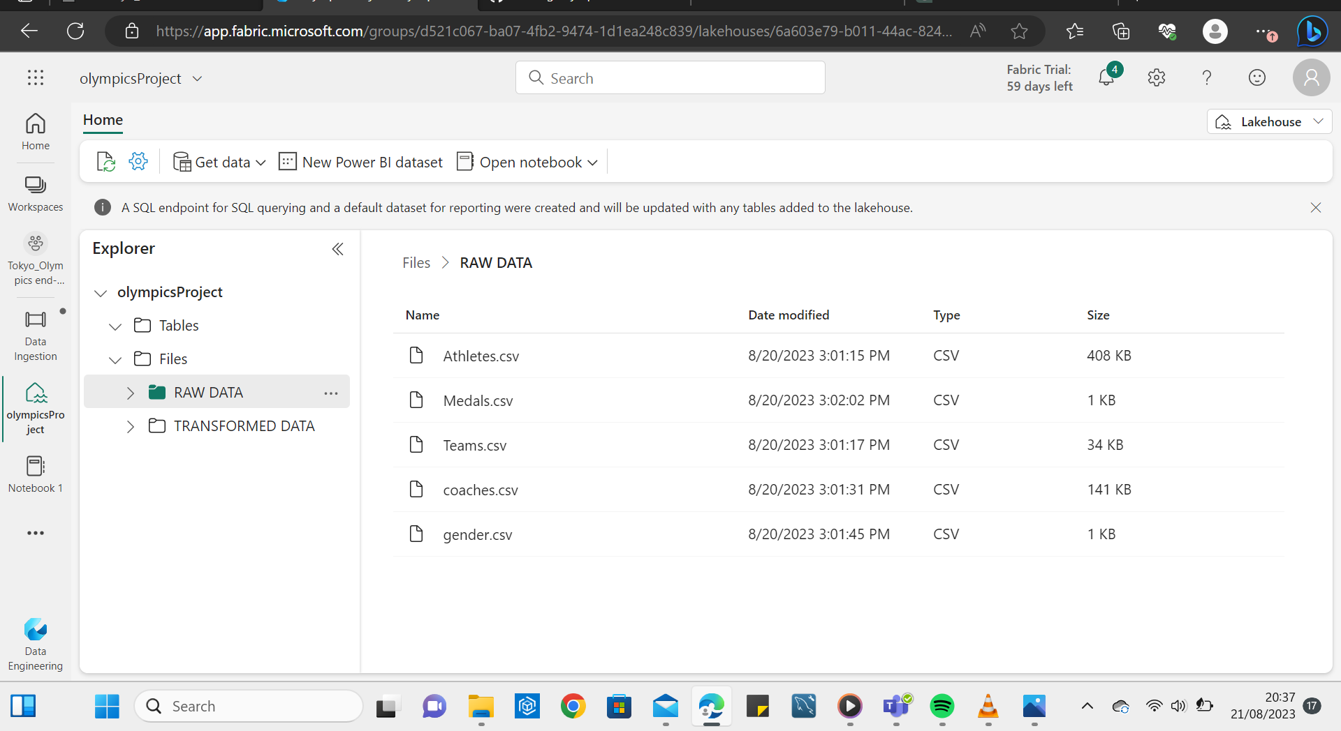 GitHub - AdetayoMathew/Olympic-Data-Analytics-Azure-End-To-End-Data-Engineering-Project