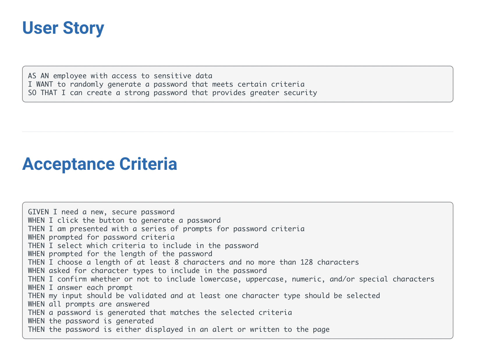 GitHub - Brandy-Posthuma/Password_Generator: Password Generator Utilizing Java Script