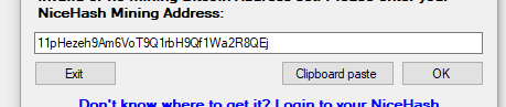 Different Mining Address · Issue #885 · nicehash/NiceHashQuickMiner · GitHub