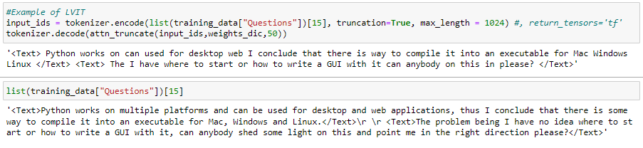 Github Joeyniestroyattention Based Truncation A Text Input Truncation Method Based On