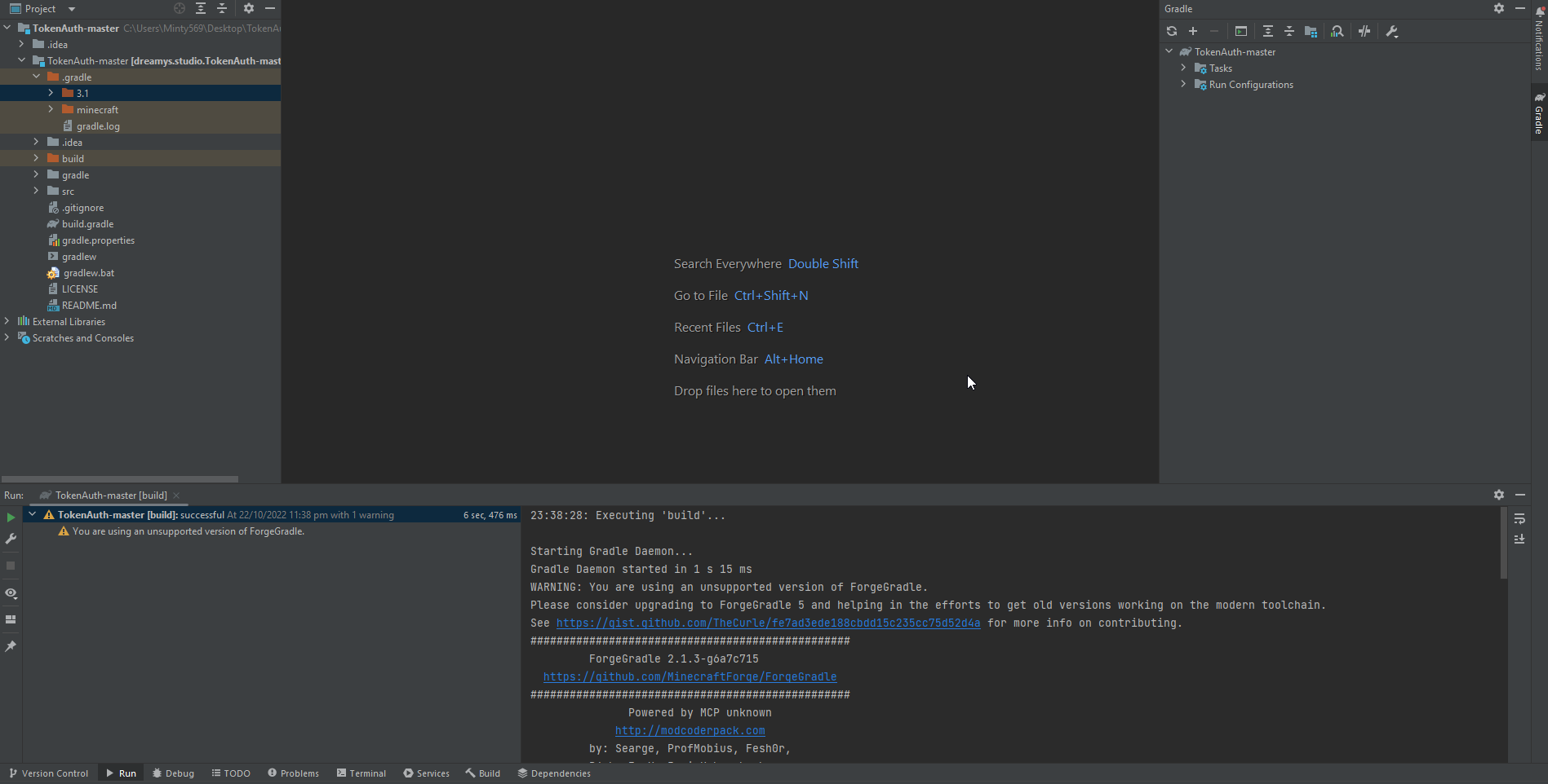 Outdated Version For Forgegradle · Issue 3 · Dxxxxy 1 8 9forgetemplate · Github