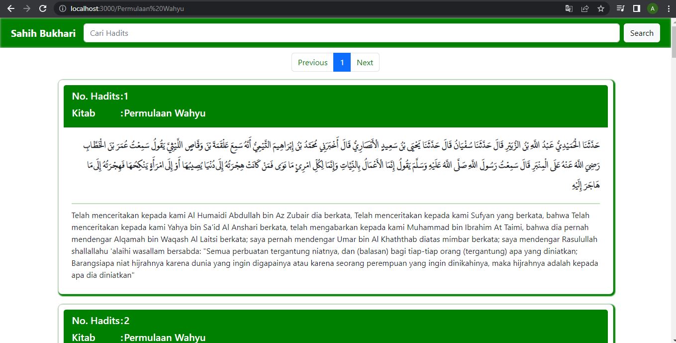 GitHub - AndiArrang/web-hadits-bukhari