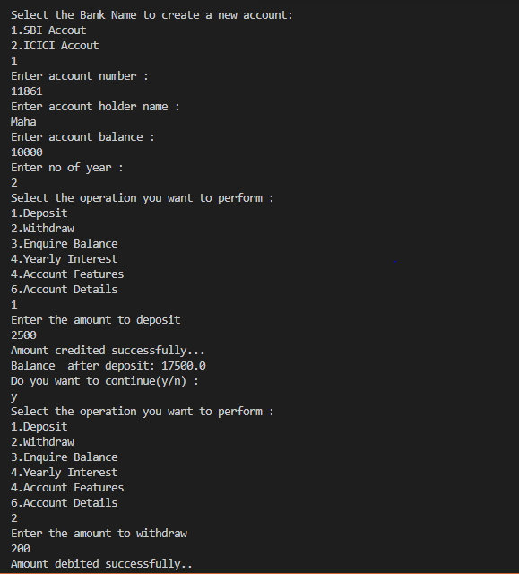 Task - Interfaces - Bank Accounts · akash-coded core-java · Discussion #18 · GitHub