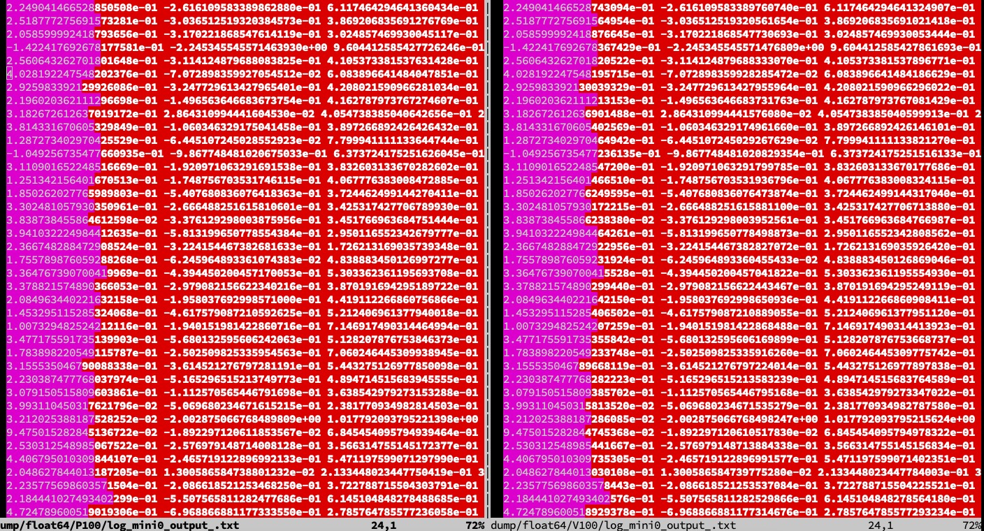 Why the same training code running on different GPUs (V100 vs P100 ...