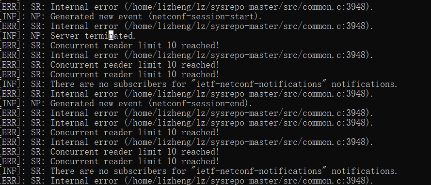 Concurrent reader limit 10 reached! · Issue #1288 · CESNET/netopeer2 · GitHub