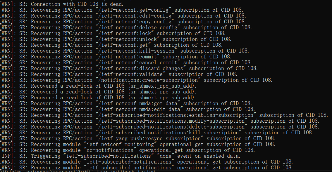 timeout for receiving a reply expired · Issue #1316 · CESNET/netopeer2 · GitHub