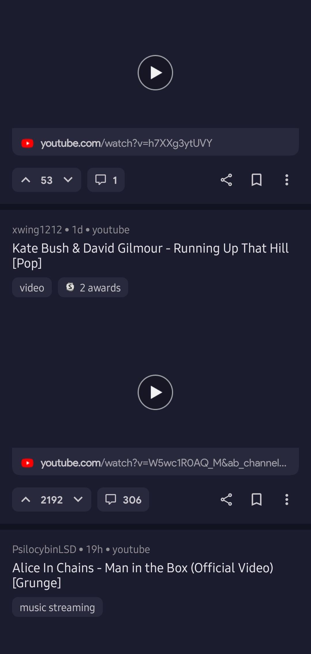 [Bug] Youtube thumbnails not loading in certain subreddit feed, only ...