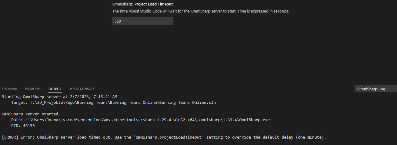 Intellisense with Unity 2021.3.5f1 not working :( · Issue #5558 · dotnet/vscode-csharp · GitHub
