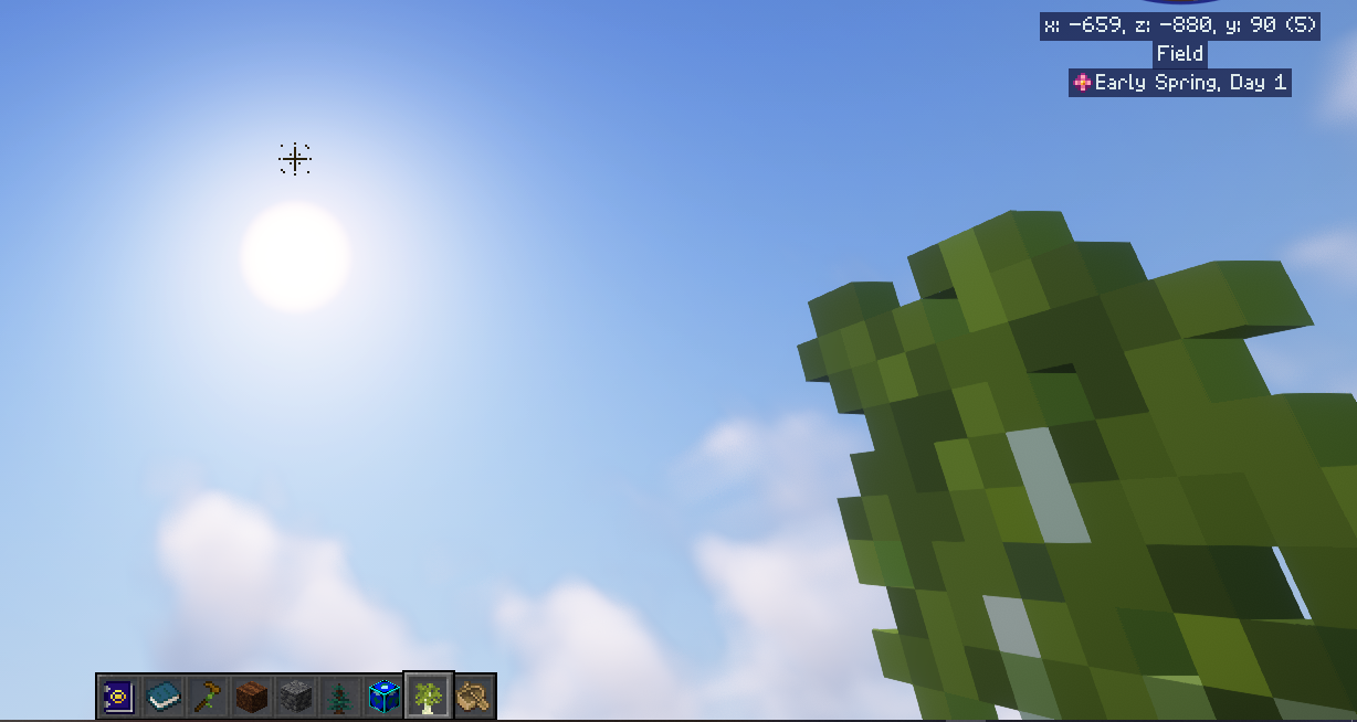 Oculus on 1.18.2 with this RP, both Vanilla and Texture RP - tree ...