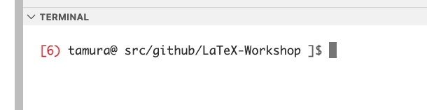 The left margin of Terminal is large when `terminal.integrated.shellIntegration ...