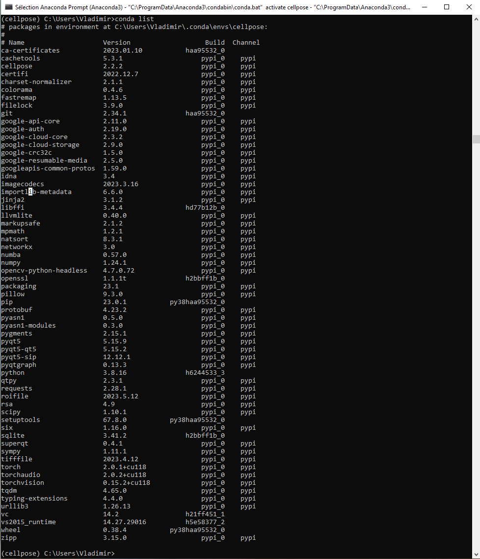 [BUG] Unable to train a new model · Issue #721 · MouseLand/cellpose · GitHub