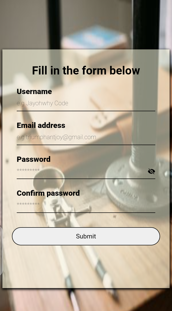GitHub - JoyObaidu/Form-Validation-