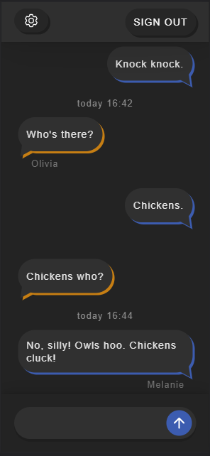 GitHub - MelanieLindgren/Chat-App
