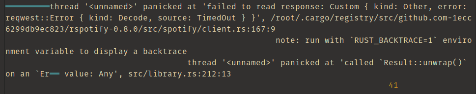 Thread Error · Issue #192 · hrkfdn/ncspot · GitHub