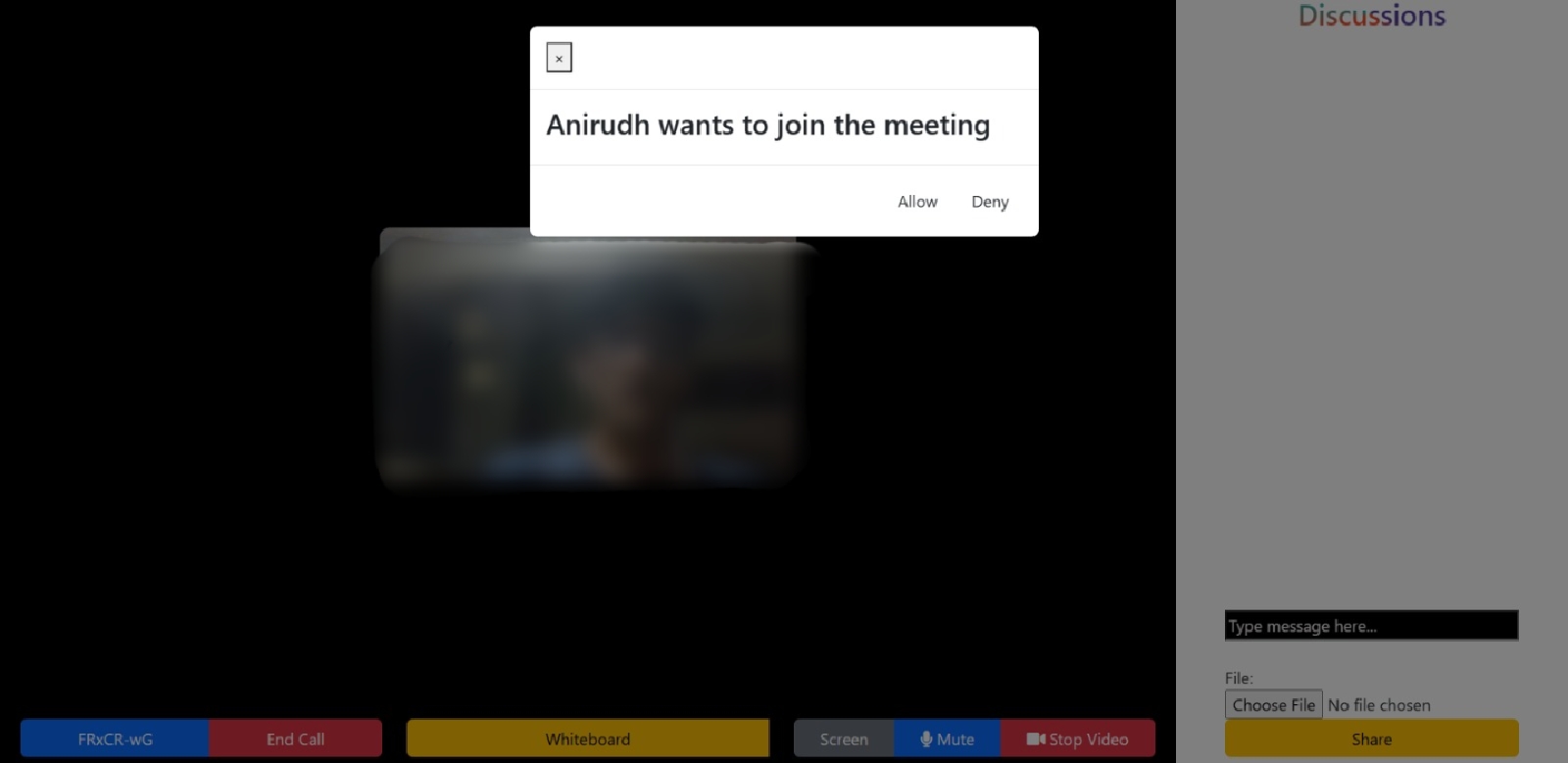GitHub - advait1226/WeMeet: Real time Video Conferencing