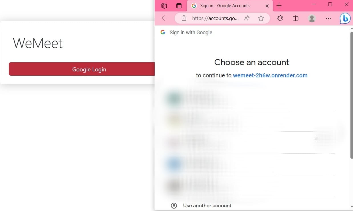 GitHub - advait1226/WeMeet: Real time Video Conferencing