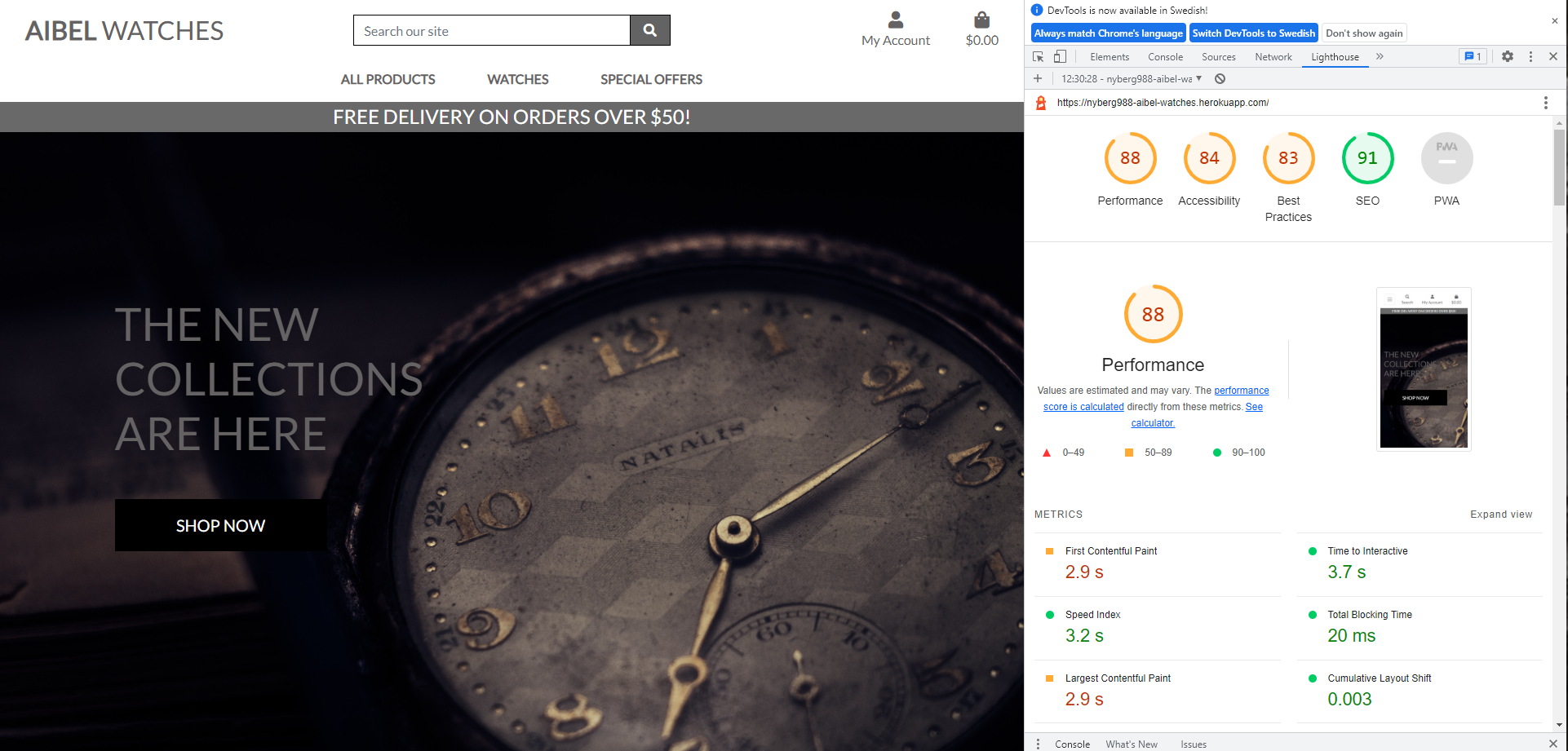 GitHub - Code-Institute-Submissions/aibel-watches