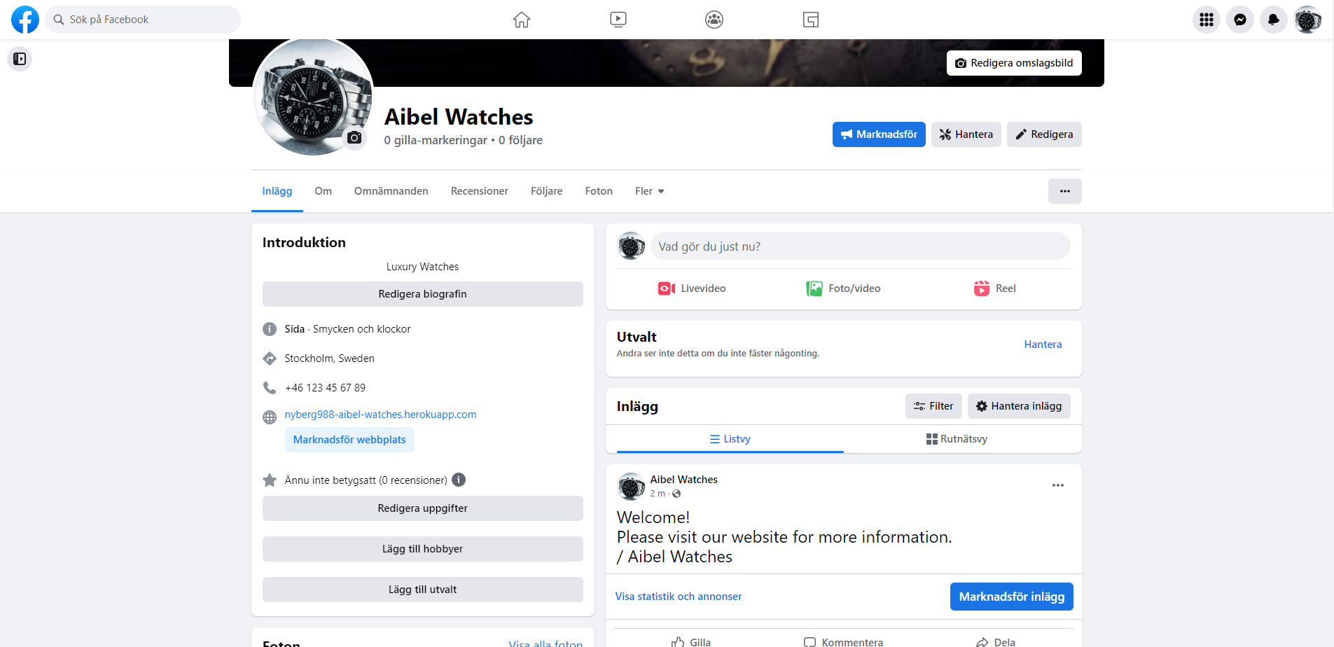 GitHub - Code-Institute-Submissions/aibel-watches