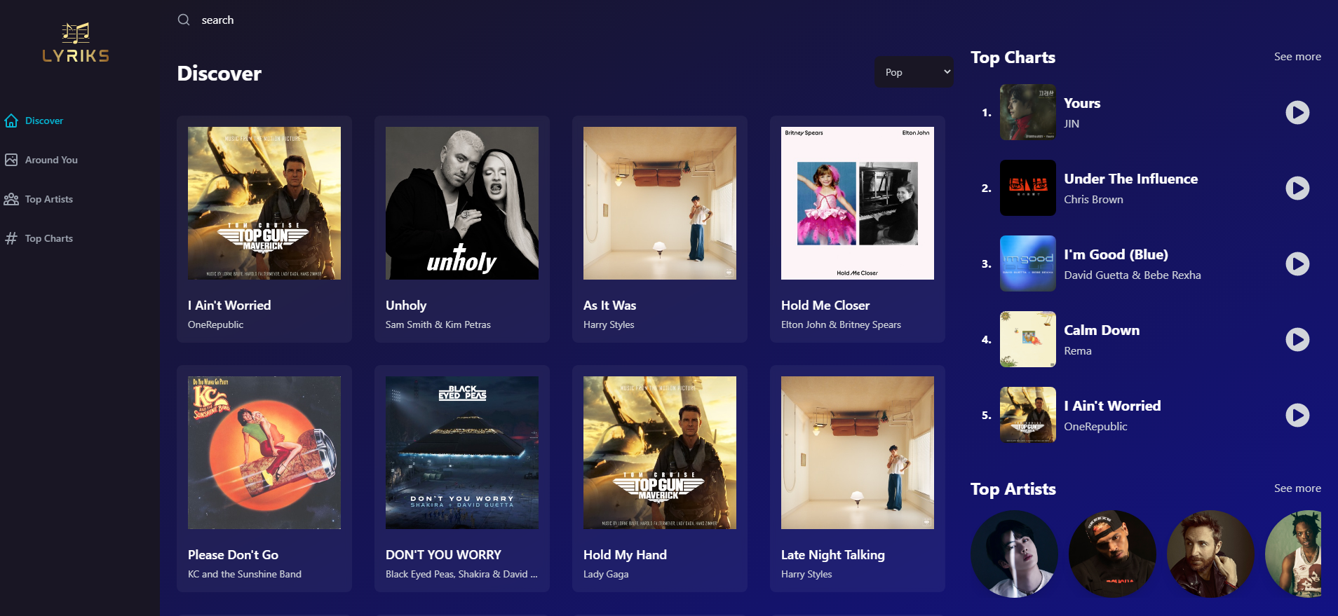 GitHub - derekprieur/lyriks
