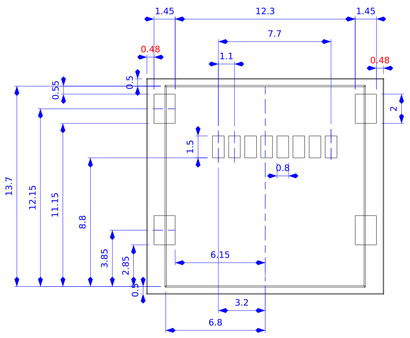 Connectors_Card:MicroSd_Wurth_693072010801 footprint issue · Issue ...