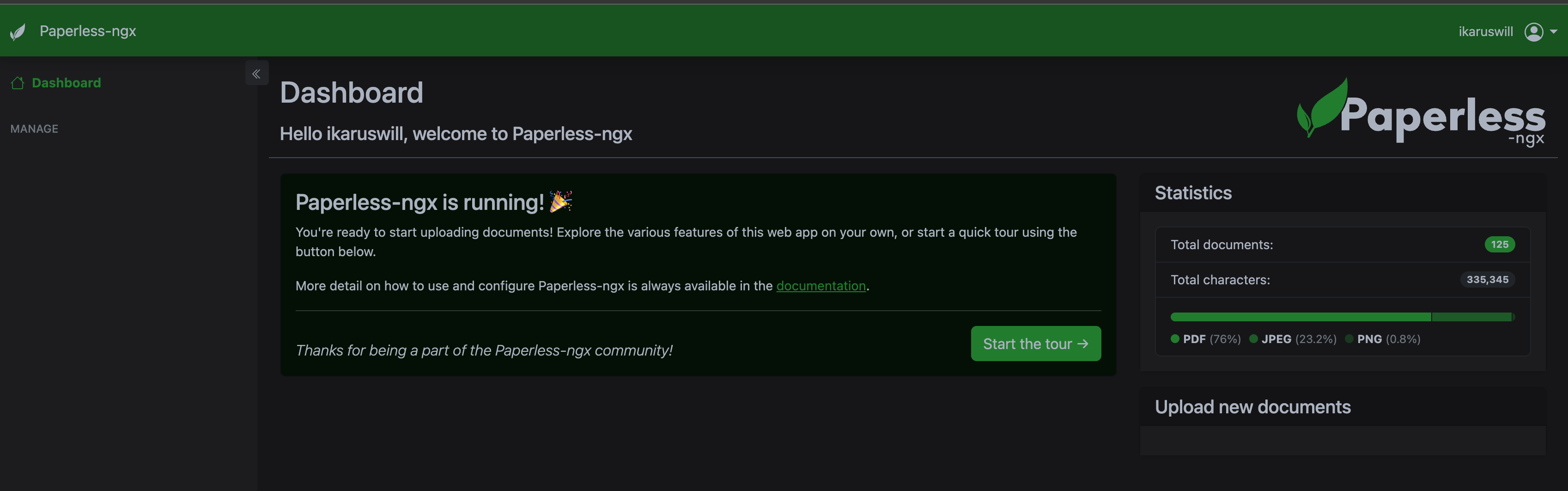[BUG] Blank dashboard with no documents after upgrade to 1.14.x · Issue #3220 · paperless-ngx ...